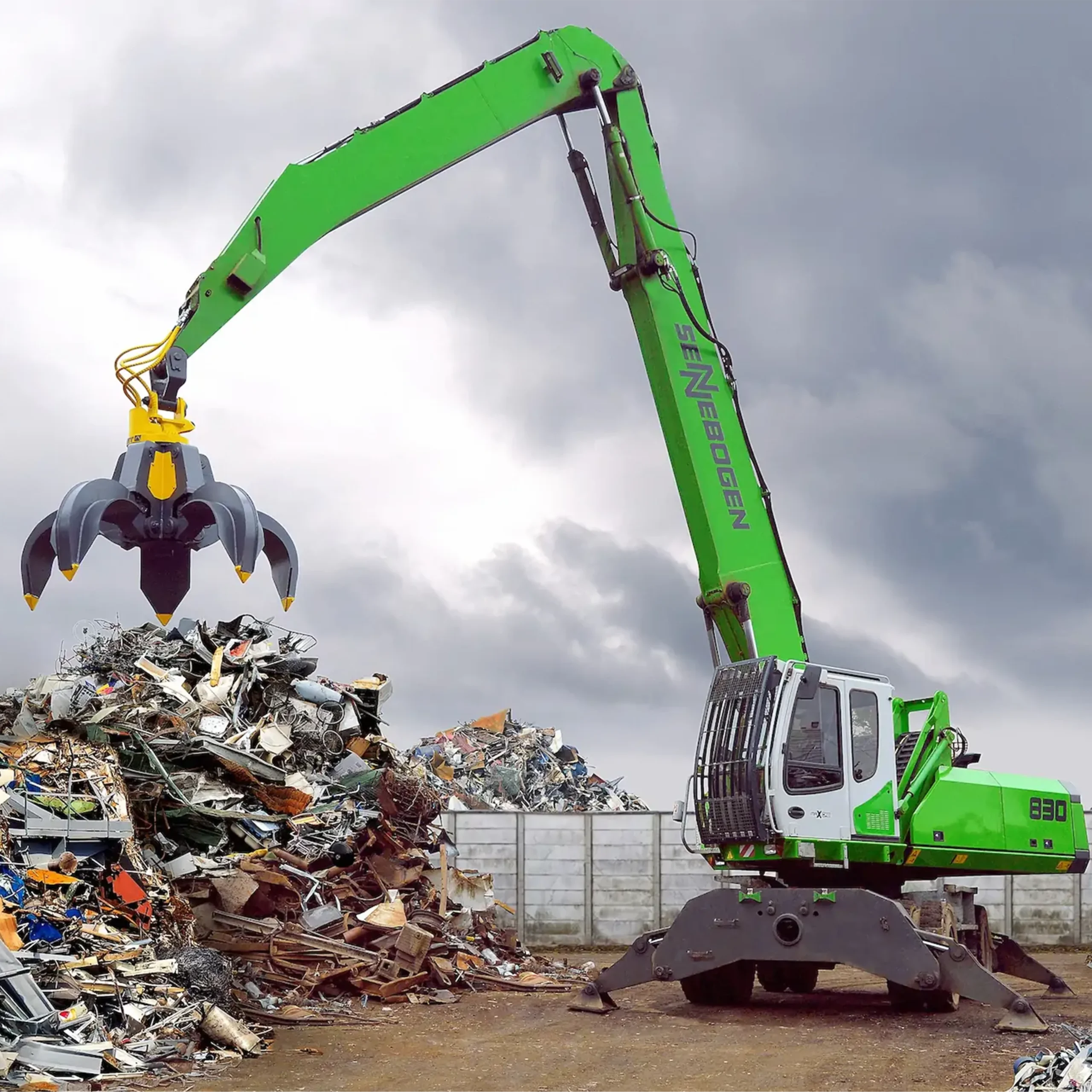 ORANGE PEEL SCRAP GRAPPLE 2 M³ | Work Attachments & Tools | 3GEN Export